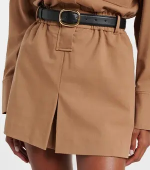 SELF-PORTRAIT Twill Romper - Beige
