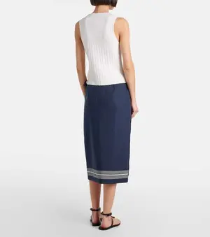 Vince Ribbed Cotton Top