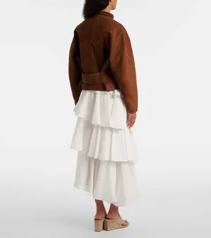 Alaïa Suede Jacket