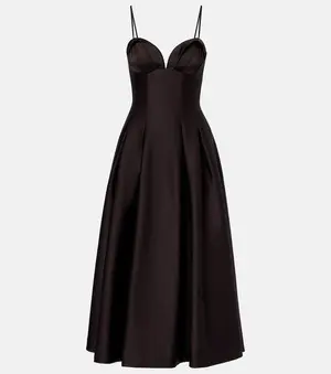 Rebecca Vallance Saskia Corset Dress - Brown