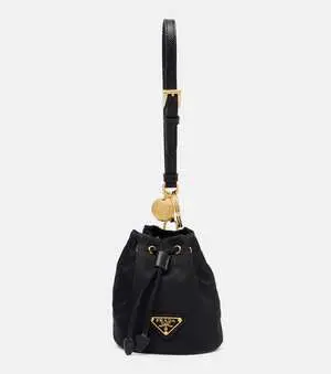 Prada Re-nylon Bag Charm - Black