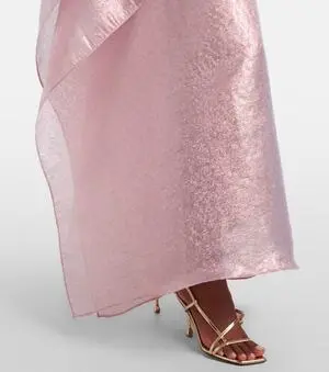 TALLER MARMO Betsy One-shoulder Fil Coupe Gown