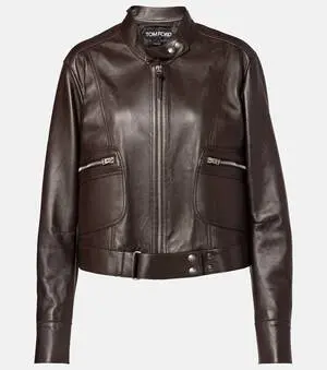 TOM FORD Leather Biker Jacket
