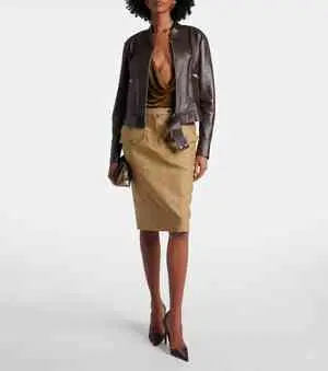 TOM FORD Leather Biker Jacket