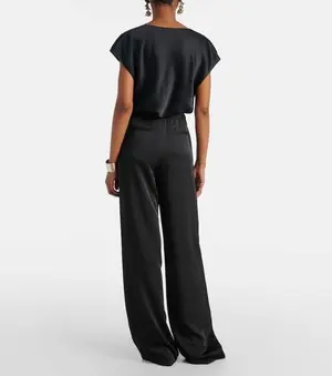 Vince Mid-rise Wide-leg Pants