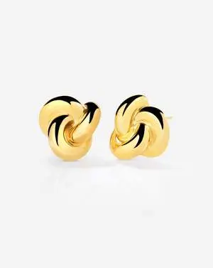 Ring Concierge Puffed Knot Earrings