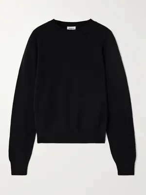 Saint Laurent Cashmere Sweater - Black