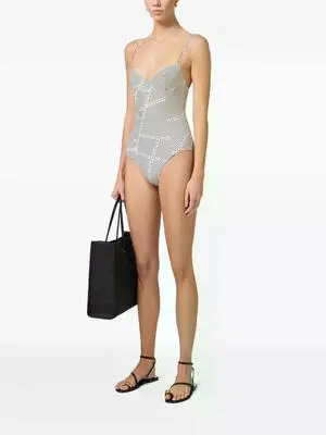 Elisabetta Franchi Polka-dot Print Swimsuit