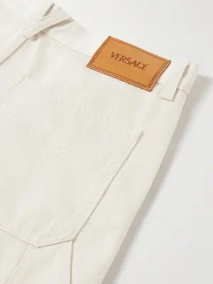 Versace Straight-leg Panelled Jeans