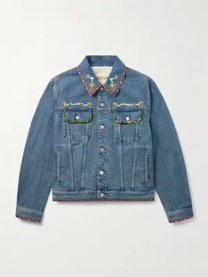 Valentino Garavani Embellished Jackets For Men