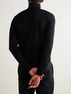 TOM FORD Slim-fit Cashmere And Silk-blend Rollneck Sweater