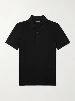 Tom Ford Slim Fit Polos For Men