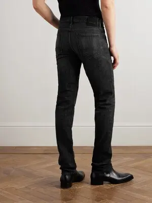 TOM FORD Slim-fit Selvedge Denim Jeans - Black