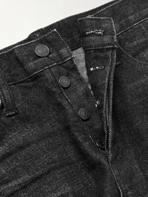 TOM FORD Slim-fit Selvedge Denim Jeans - Black