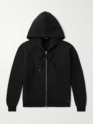 TOM FORD Men's Black Cotton Sweatshirts