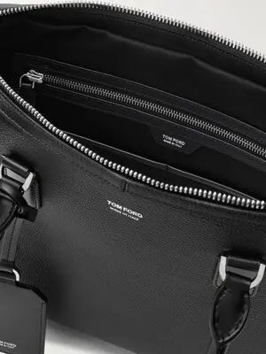 TOM FORD Elliot Full-grain Leather Briefcase