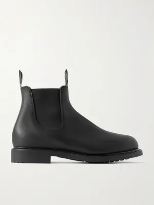 R.M.WILLIAMS Gardener Leather Chelsea Boots - Black
