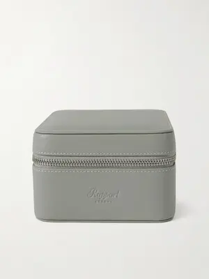 RAPPORT LONDON Hyde Park Zip-around Leather Watch Box