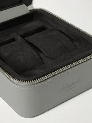 RAPPORT LONDON Hyde Park Zip-around Leather Watch Box
