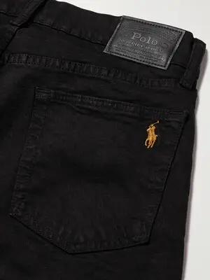 Polo Ralph Lauren Slim-fit Straight-leg Jeans - Black