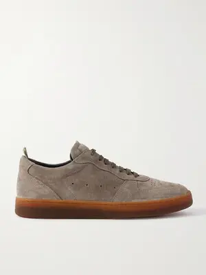 Officine Creative Asset 001 Suede Sneakers - Gray