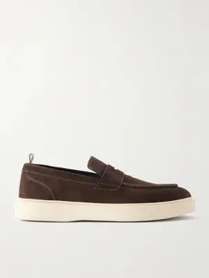 Officine Creative Perforated Loafers For Men