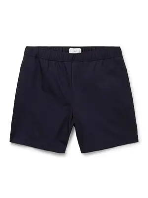 Mr P. Straight-leg Shell Tennis Shorts
