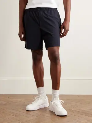 Mr P. Straight-leg Shell Tennis Shorts
