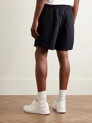 Mr P. Straight-leg Shell Tennis Shorts