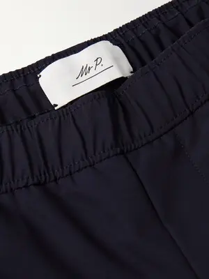 Mr P. Straight-leg Shell Tennis Shorts