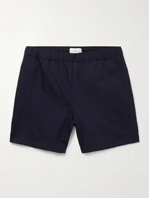 Mr P. Straight-leg Shell Tennis Shorts