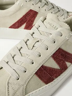 Moncler Monaco 2 Suede Sneakers