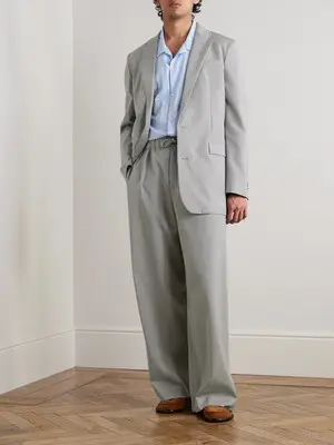 Loewe Wool Blazer - Gray