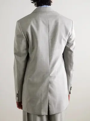 Loewe Wool Blazer - Gray
