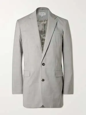 Loewe LOEWE - Wool Blazer - Men - Gray  Light Gray