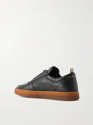 Officine Creative Asset 001 Leather Sneakers - Black
