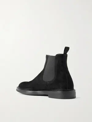 Officine Creative Dude Flexi 003 Suede Chelsea Boots