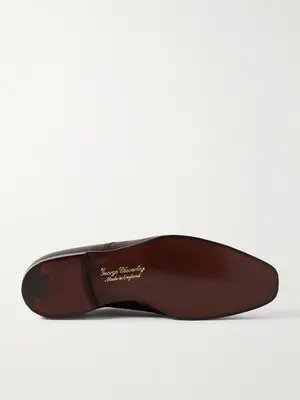 George Cleverley Thomas Cap-toe Leather Monk-strap Shoes