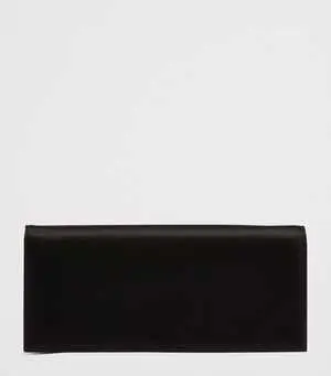 MALONE SOULIERS Satin Vivien Evening Clutch Bag - Black