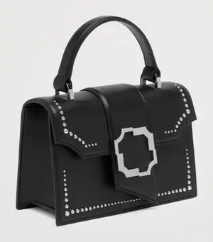 MALONE SOULIERS Mini Leather Audrey Top Handle Bag