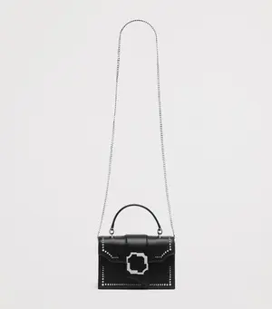 MALONE SOULIERS Mini Leather Audrey Top Handle Bag