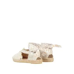 Stella McCartney Logo Canvas Espadrilles