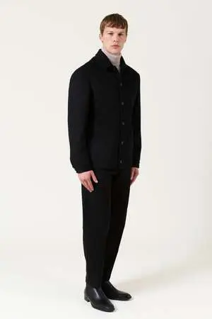 AUTORE Overshirt Borg Wool Jacket