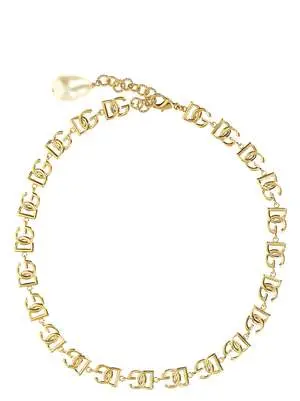 Dolce & Gabbana Multilogo Necklace - Gold