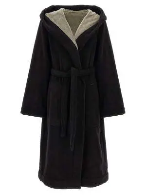 Rick Owens Beach Robe' Bathrobe - Black