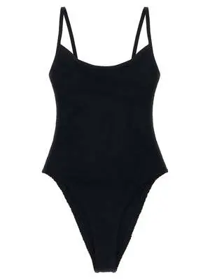 Hunza G Pamela One-Piece Swimsuit Black