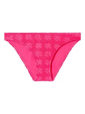 Tory Burch Terry Bikini Bottom - Fuchsia