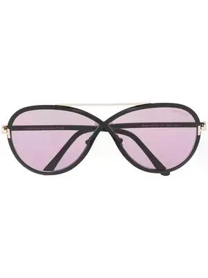 TOM FORD Top-bar Sunglasses - Black