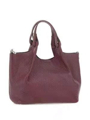 GIANNI CHIARINI Leather Tote Bag - Red