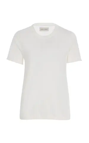 HIGH SPORT Owen Cotton Tee - Ivory